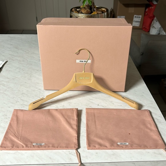 Miu Miu | Storage & Organization | Miu Miu Shoe Damage Box With 2 Dust ...